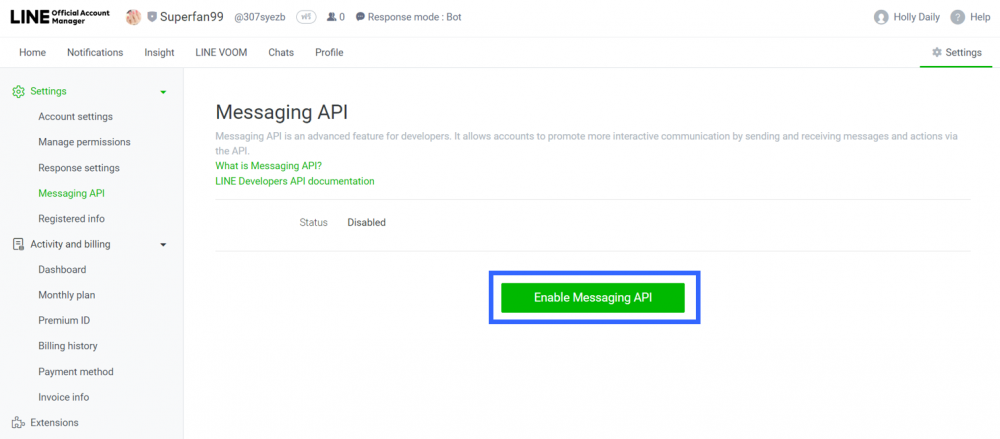 วิธีสร้าง LINE Messaging API ให้ระบบ Loga ส่งข้อความผ่าน LINE OA - Loga