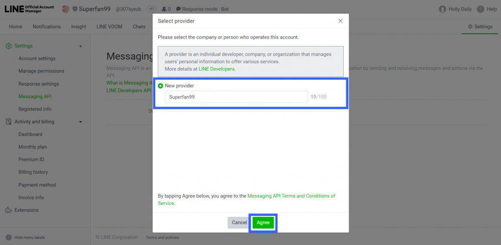 วิธีสร้าง LINE Messaging API ให้ระบบ Loga ส่งข้อความผ่าน LINE OA - Loga