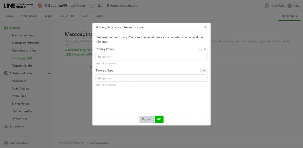วิธีสร้าง LINE Messaging API ให้ระบบ Loga ส่งข้อความผ่าน LINE OA - Loga