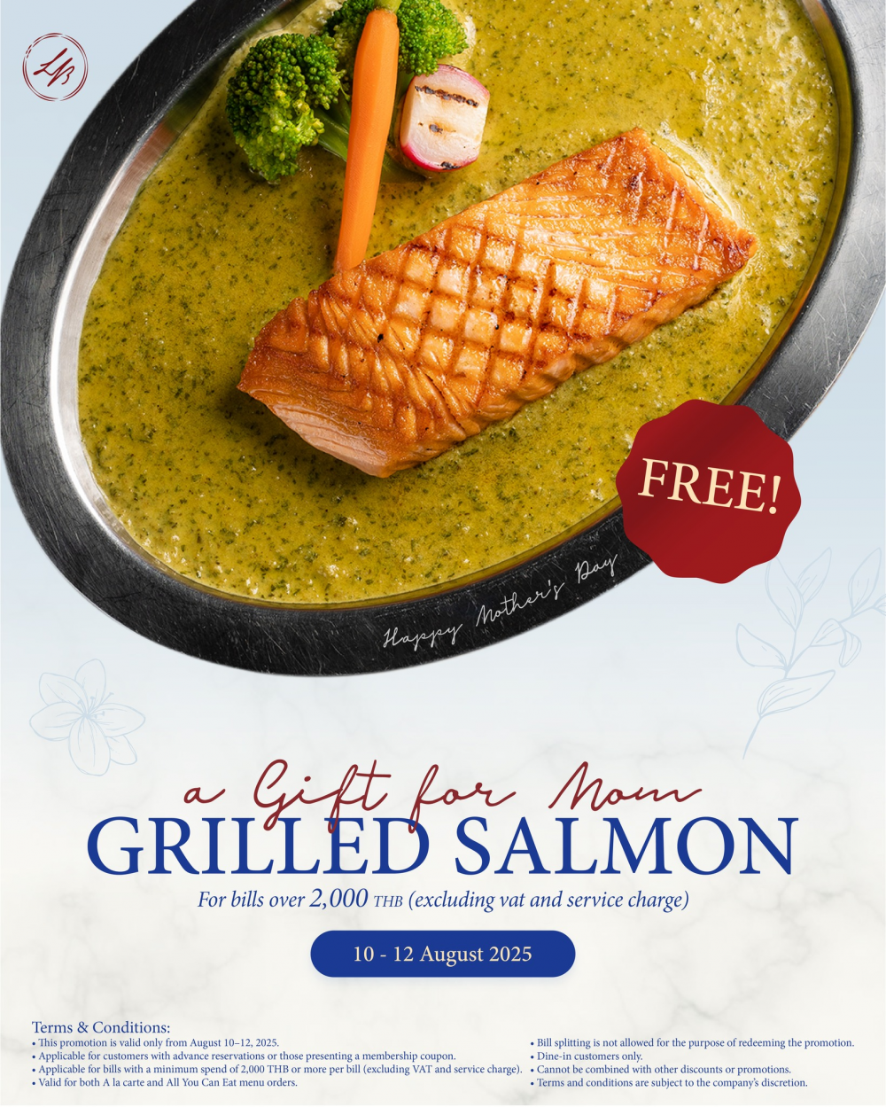 รวม 10 ร้านดังจัดโปรวันแม่ 2568 ที่ได้ทั้งอิ่ม อร่อย และฟินได้ทั้งครอบครัว - Loga